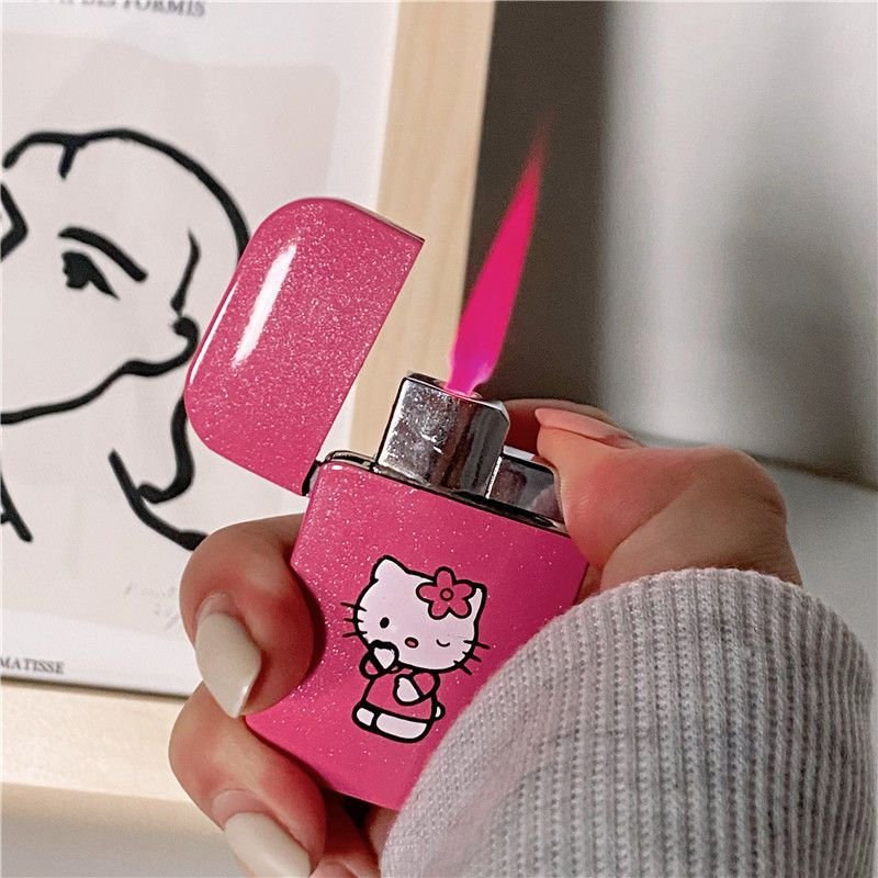 Kitty Cartoon Pink Lighter For Women Lighters Lighters For Men Zorro Lighters Website