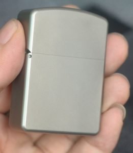 Compact Handmade Titanium Alloy Kerosene Lighter – Durable and Portable