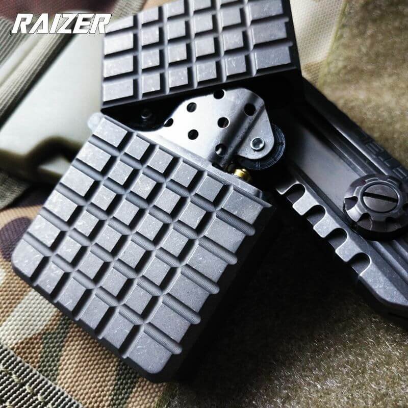 Reliable EDC Titanium Lighter | Windproof Tool Outdoor Use