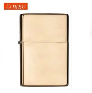 Classic Zorro Brass Lighter Original Kerosene ZC9 Retro Design Men’s Gift